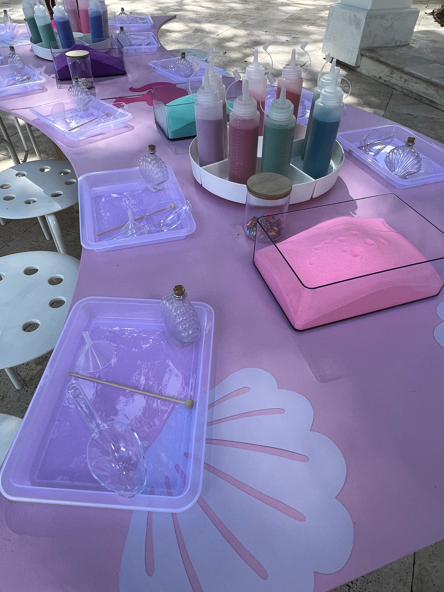 Sand Art Station for Kids For Party Events | Something to Celebrate Orlando