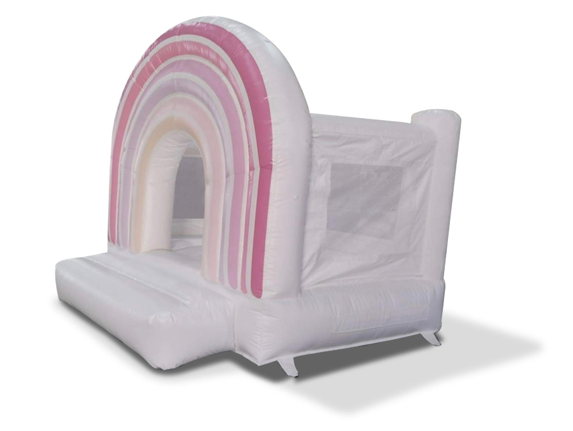 Boho Toddler Castle Rainbow Inflatable Bounce House | Something to ...